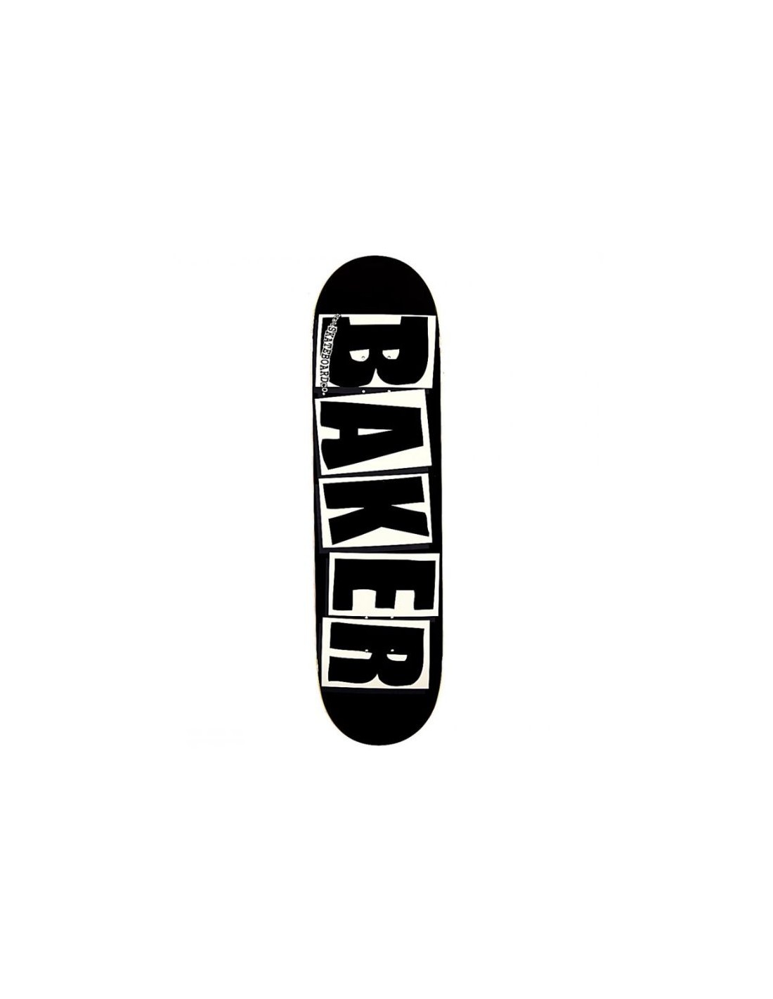 Baker Brand Logo Negro y Blanco 8.5" Tabla Skate